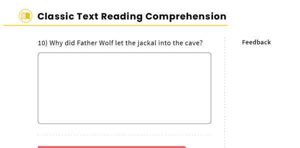 KS2 Reading Comprehension Worksheets – Classic Texts | Plazoom