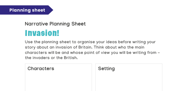 Narrative Writing (Invasion Story) KS2 – Year 6 SATs TAF Evidence | Plazoom