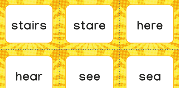Year 2 Homophones Make a Match – KS1 Grammar Games | Plazoom