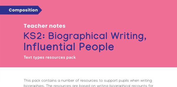 KS2 Text Types – Biographical Recounts | Plazoom