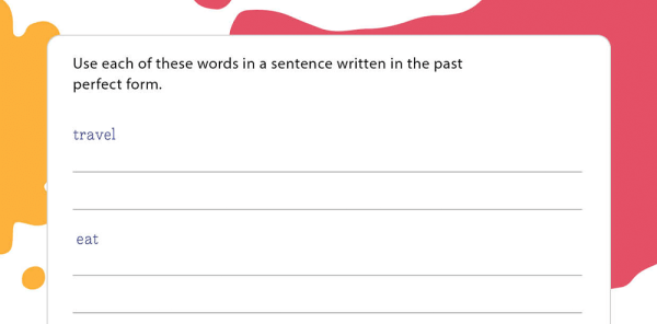 Past Perfect Tense Year 5 Grammar Worksheets Lesson Pack | Plazoom