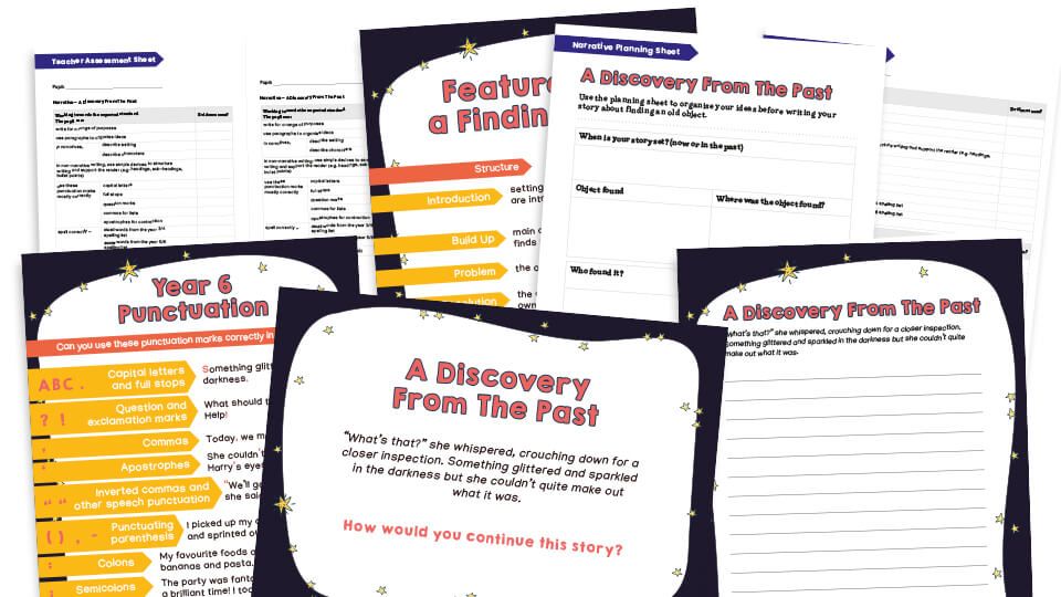 Narrative Writing KS2 – Year 6 SATs TAF evidence | Plazoom