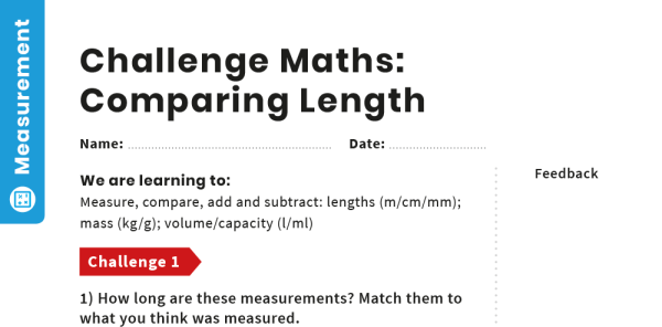 Comparing Length: Year 3 – Measurement – Maths Challenge | Plazoom