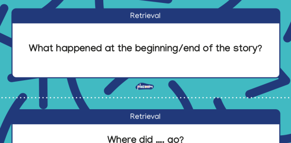 KS2 Fiction Reading Comprehension Question Cards | Plazoom