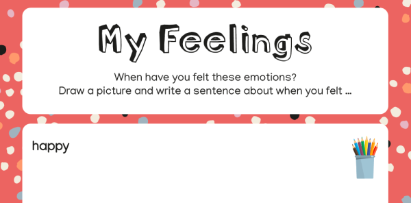 Year 1 and 2 Feelings and Emotions – KS1 Children’s Mental Health Week ...