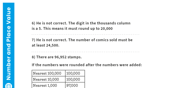 Rounding Numbers: Year 5 – Number and Place Value – Maths Challenge ...