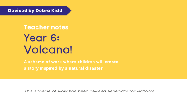 Year 5 Creative Learning Pack by Debra Kidd – A Volcano Escape Story ...