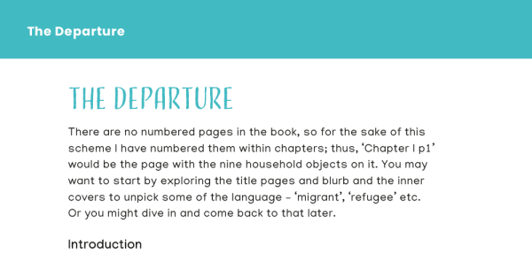 Year 6 Creative Learning Pack by Debra Kidd – The Arrival, by Shaun Tan ...