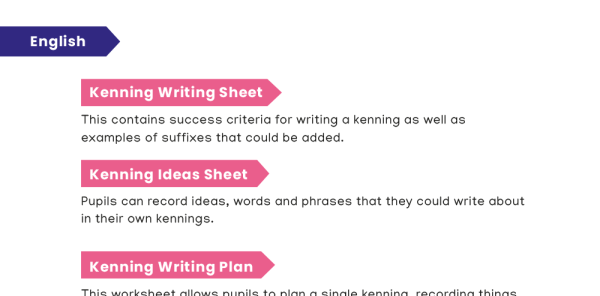 Kenning Poem – KS2 Writing Planners and Model Texts | Plazoom