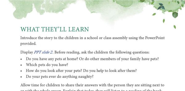 Mog The Forgetful Cat EYFS and KS1 Lesson and Assembly Pack | Plazoom
