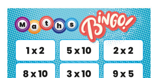 2, 5 and 10 Times Tables: Maths Bingo | Plazoom