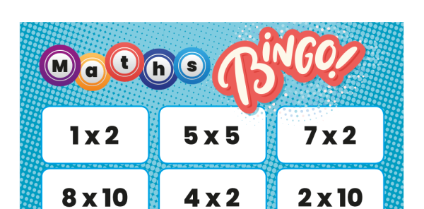 2, 5 and 10 Times Tables: Maths Bingo | Plazoom