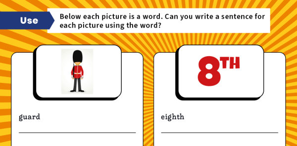 Years 3 and 4 Statutory Spelling Words (5): KS2 Spelling Worksheets ...