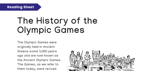 The Olympics: UKS2 Reading comprehension resources pack (year 5 and ...