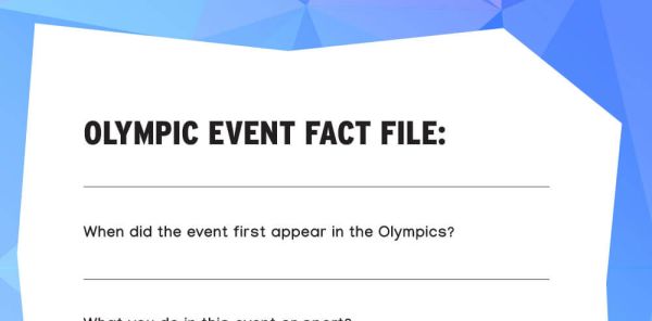 The Olympics: whole school resource pack with writing tasks and mini ...