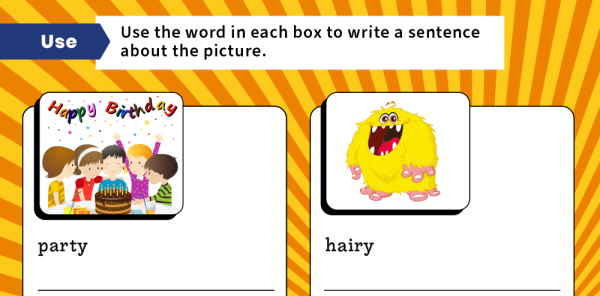 Year 1 ‘y’ making /ee/ sound: KS1 Spelling Worksheets | Plazoom