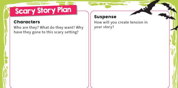 KS2 Text Types – Scary Stories: Writing Worksheets and Model Texts ...