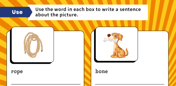 Year 1 o-e split digraph: KS1 Spelling Worksheets | Plazoom