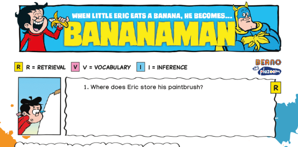 Bananaman in Colour – KS2 Beano Comprehension and Writing Activities ...