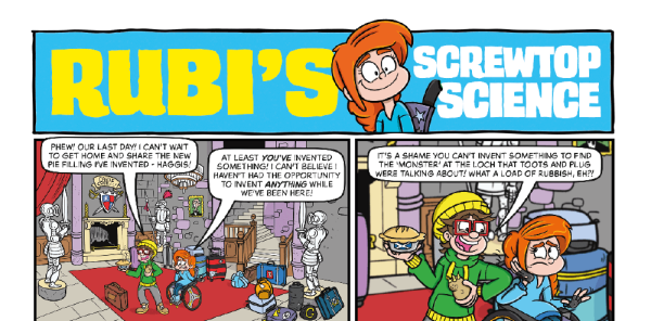 Rubi and the Loch Monster – KS2 Beano Comprehension and Writing ...