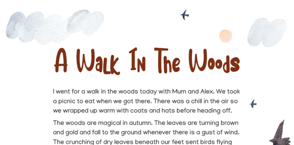 KS1 Descriptive Writing Pack: Autumn (the changing seasons) | Plazoom