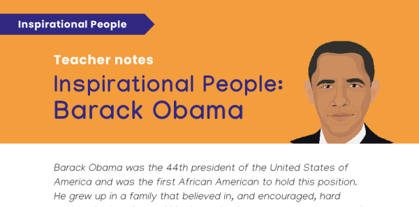 Barack Obama: UKS2 Inspirational People Comprehension and Writing ...