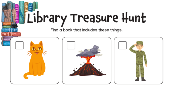 Library Treasure Hunt – KS1 Activities Pack | Plazoom