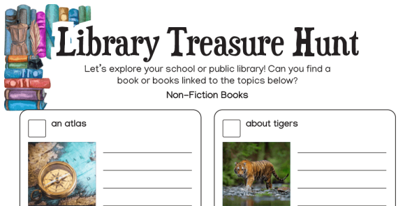 Library Treasure Hunt: KS2 Activities Pack | Plazoom