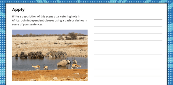 Year 6 Dashes to Mark Independent Clauses - KS2 Grammar Worksheets ...