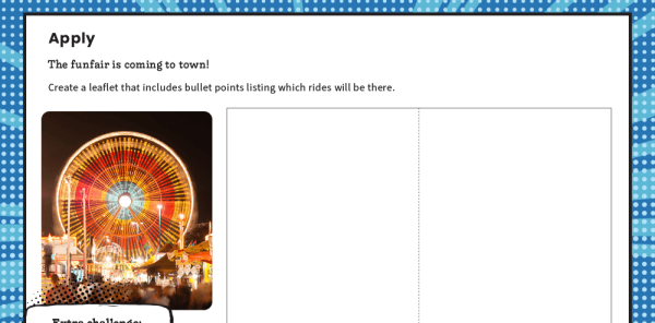 Year 6 Bullet Points - KS2 Grammar Worksheets | Plazoom