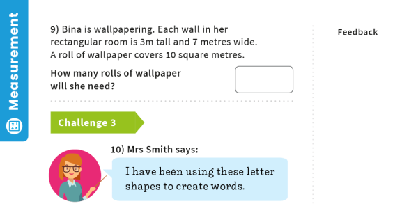 Area: Y4 – Measurement – Maths Challenge | Plazoom