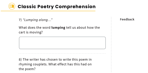 KS2 Classic Poetry Comprehension Worksheets – Robert Louis Stevenson ...