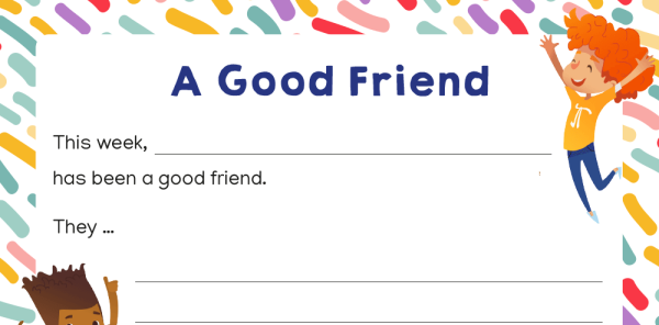Anti-Bullying Week - KS1 ‘what makes a good friend?’ activities and ...