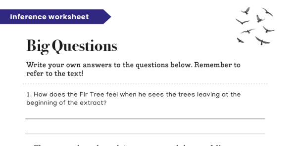 The Fir Tree, Hans Christian Andersen - LKS2 Christmas Reading Pack ...