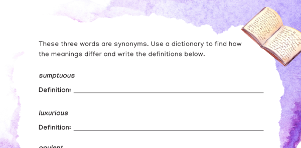 Dictionary Skills: Year 6 Vocabulary Worksheets 1 | Plazoom