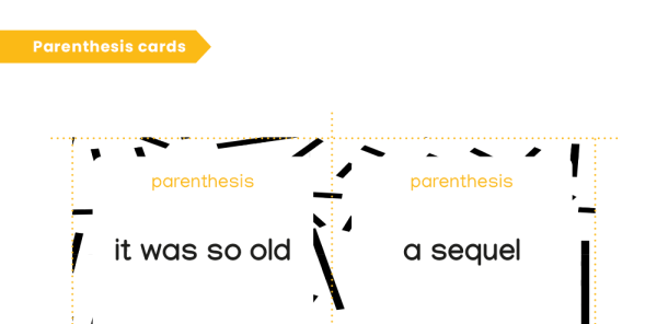 Year 5 Grammar Games - Parenthesis Sentence Builder | Plazoom