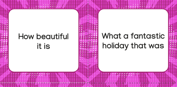 Year 2 Punctuating Sentences Make a Match - KS1 Grammar Game | Plazoom