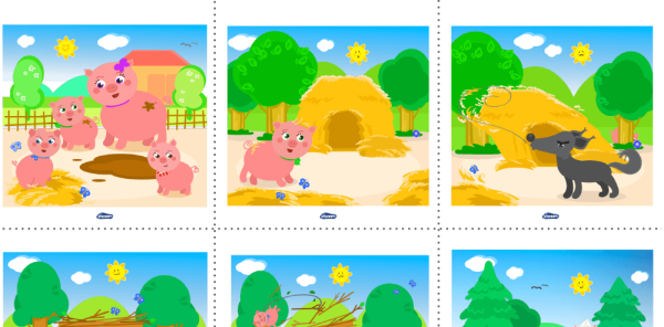 EYFS Story Telling and Sequencing Cards: Traditional Tales | Plazoom