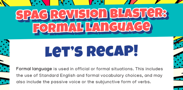 Formal Language (inc. Subjunctive Form) – KS2 SATs SPaG Revision ...