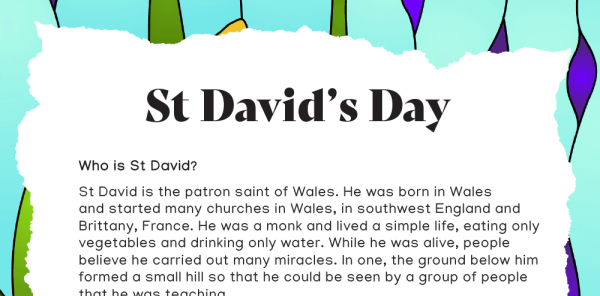 St David’s Day Resources Pack - KS1 comprehension text and worksheets ...