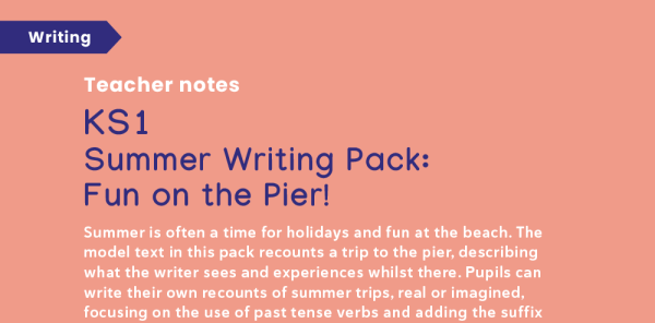 Recount (Summer writing) - KS1 Text Types: Writing Planners and Model ...