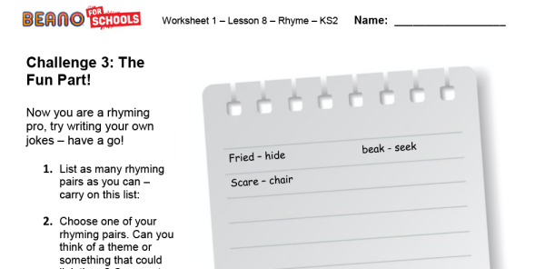 Rhymes - KS2 lesson for the Welsh Curriculum | Plazoom