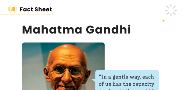 Mahatma Gandhi KS2 Non-fiction Reading Comprehension Worksheets Pack ...
