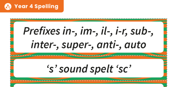 Year 4 Spelling Patterns Worksheets – KS2 Word Sorting Activity Pack ...