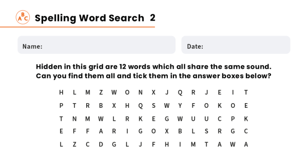 Year 2 Spelling Patterns – KS1 Word Search Revision Pack | Plazoom