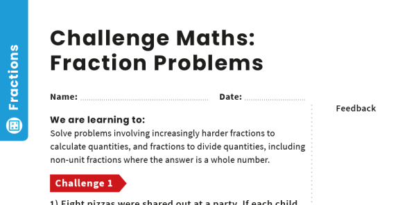 Fraction Problems: Year 4 – Fractions – Maths Challenge | Plazoom