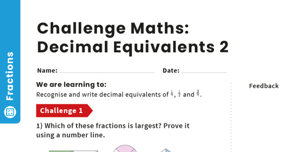 Decimal Equivalents – Halves and Quarters: Year 4 – Fractions – Maths ... Decimal Equivalents – Halves and Quarters: Year 4 – Fractions – Maths ...