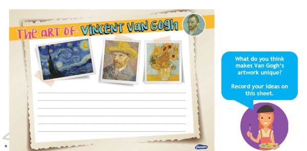 Introducing Artists - Vincent Van Gogh | Plazoom