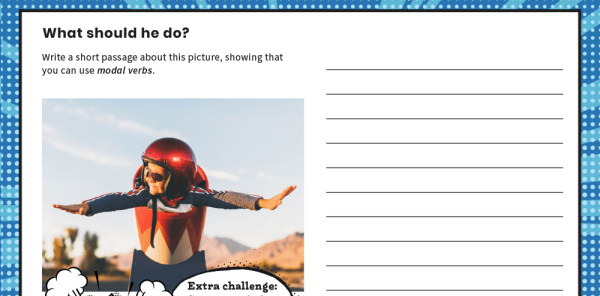 Modal Verbs KS2 – Year 5 SPaG Worksheets | Plazoom