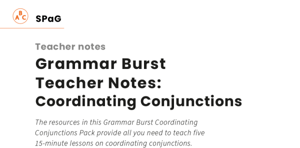 Year 3 Coordinating Conjunctions Grammar Worksheets Lesson Pack | Plazoom